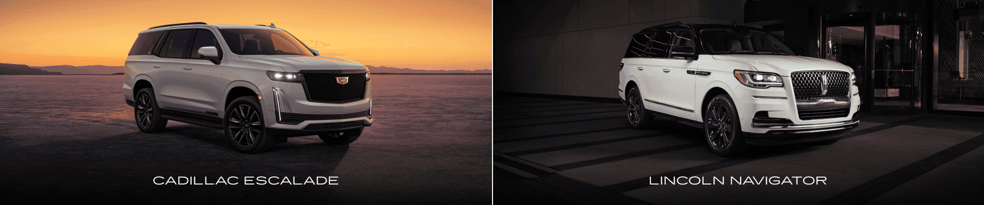 Cadillac Escalade Vs. Lincoln Navigator: Compare Luxury SUVs