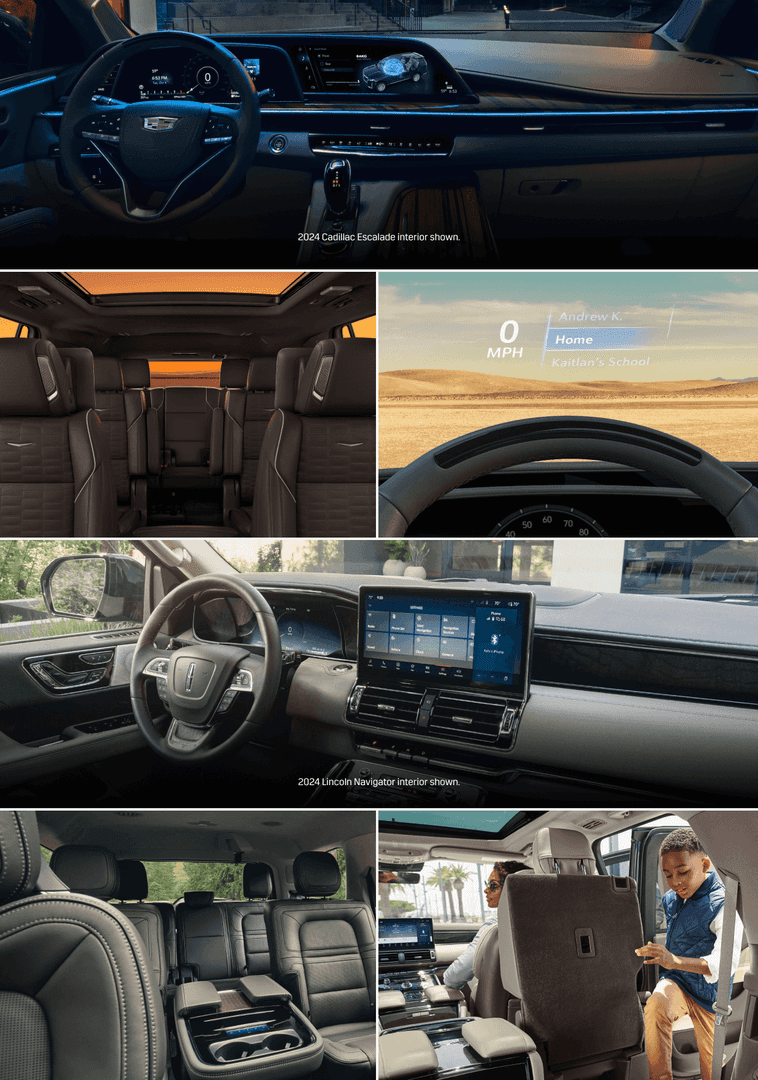 Cadillac Escalade Vs. Lincoln Navigator: Compare Luxury SUVs