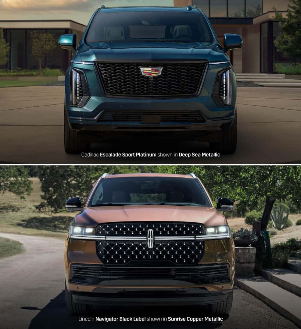 Cadillac Escalade Vs. Lincoln Navigator: Luxury SUV Showdown
