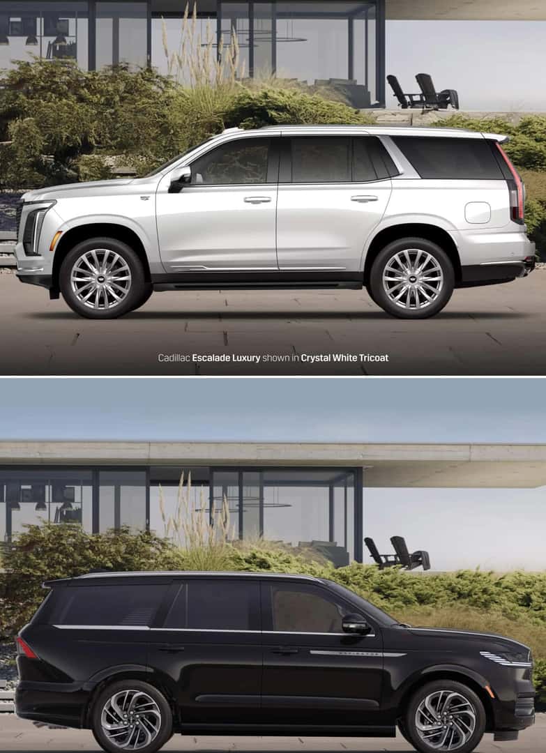 Cadillac Escalade Vs. Lincoln Navigator: Luxury SUV Showdown