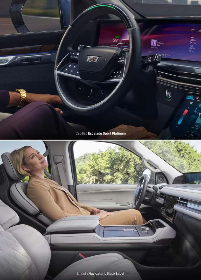 Cadillac Escalade Vs. Lincoln Navigator: Luxury SUV Showdown