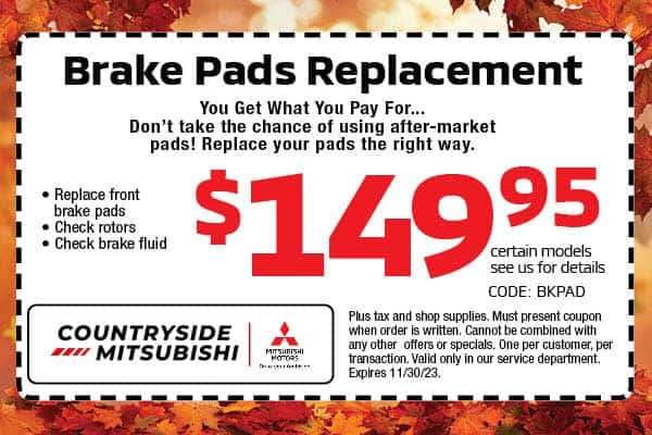 Auto Service Specials & Coupons | Countryside Mitsubishi
