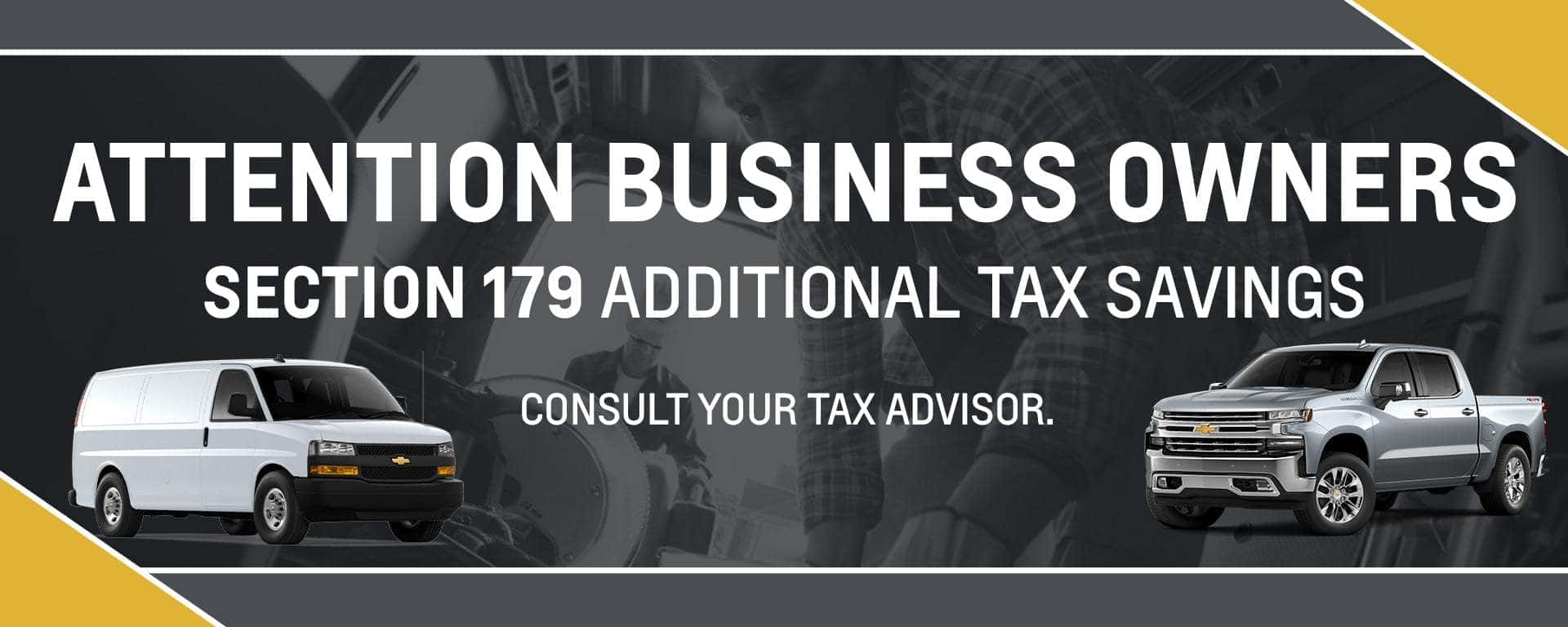 FLEET VEHICLE 2022 TAX INCENTIVES | Cox Chevrolet