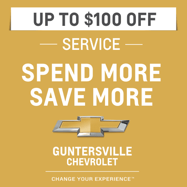SPEND MORE TO SAVE MORE SPECIAL! | Guntersville Chevrolet