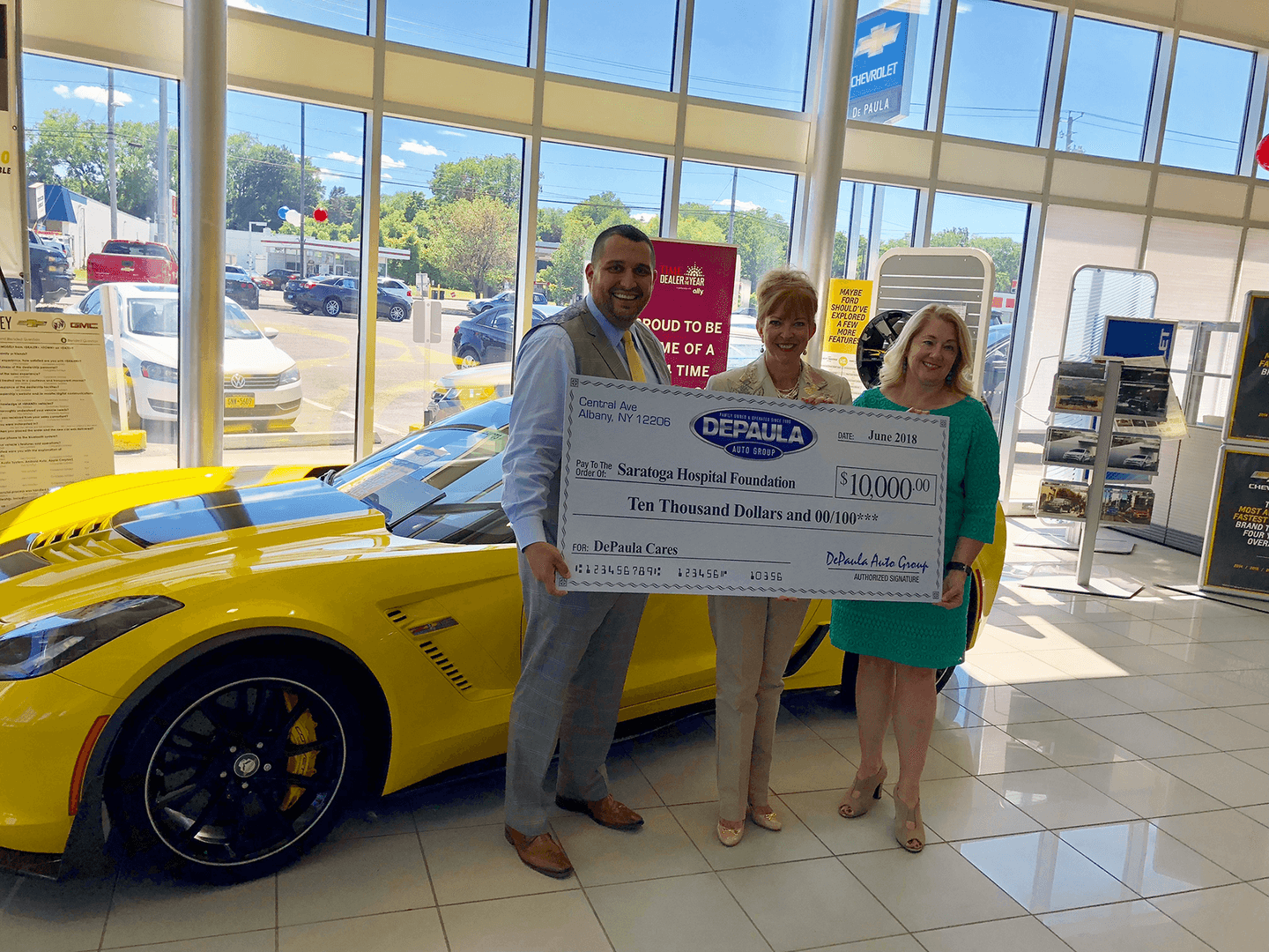 DePaula Raises Funds for Breast Cancer Awareness | DePaula Chevrolet