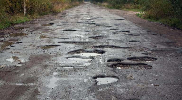Pothole Damage: That Sinking Feeling, and What To Do About It