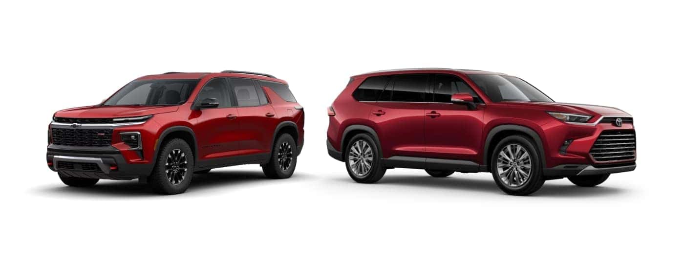 2025 Chevy Traverse vs 2025 Toyota Grand Highlander