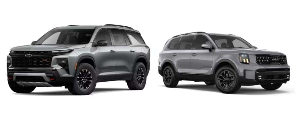 2025 Chevy Traverse vs 2025 Kia Telluride | SUVs for Sale