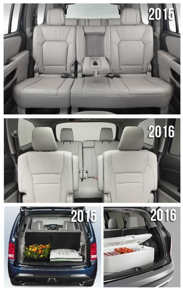 2016 Honda Pilot Features and Utility as Compared to 2015 Pilot ...