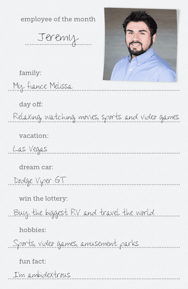 Great Job Jeremy! - Frank Leta Acura