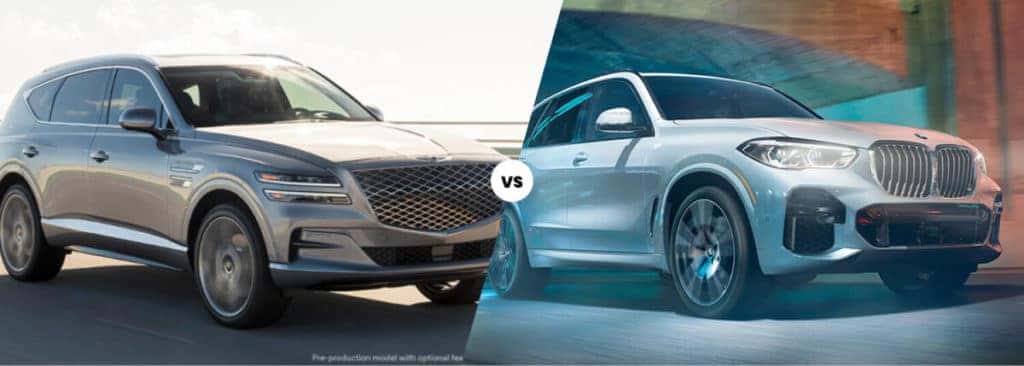 2022 Genesis GV80 versus 2022 BMW X5 | Genesis of Springfield