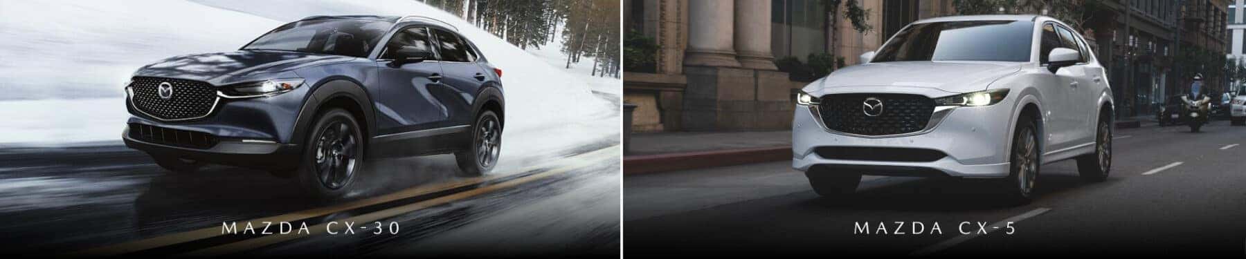 Driving The Debate: Mazda CX-30 Vs. Mazda CX-5 Compared