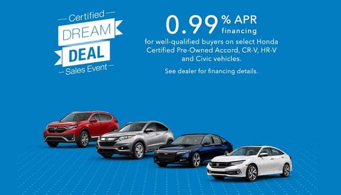 Current Honda Certified Pre-Owned Offers at Honda of Lincoln