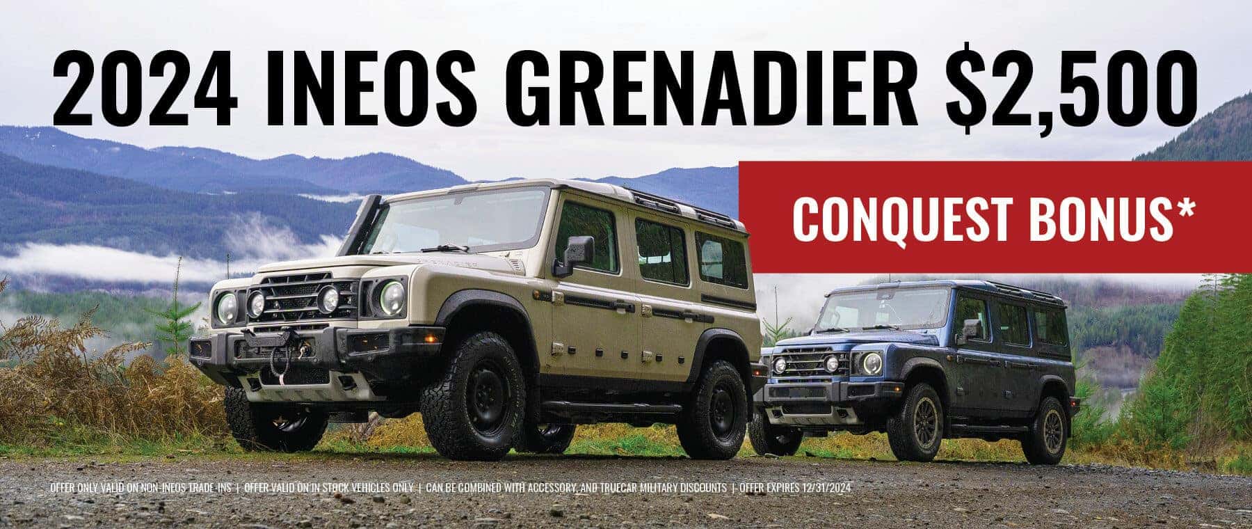 Elliott Bay INEOS Grenadier | INEOS Grenadier Dealer in Seattle, WA