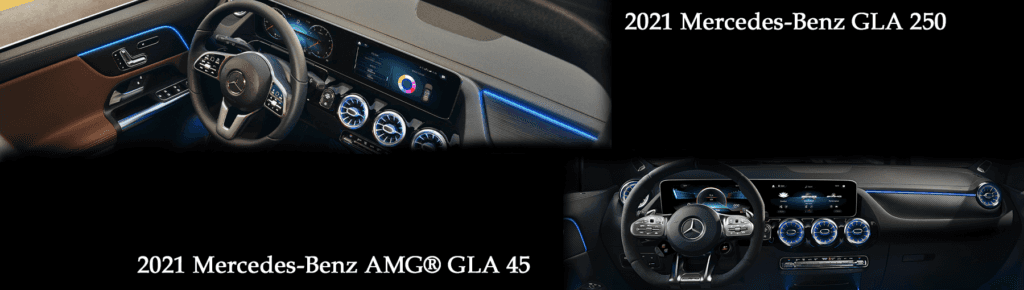 2021 Mercedes-Benz GLA 250 vs 2021 Mercedes-Benz AMG GLA 45 | Mercedes ...