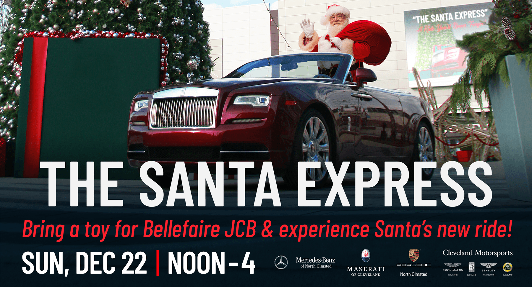 The Santa Express at Pinecrest | Mercedes-Benz of North Olmsted