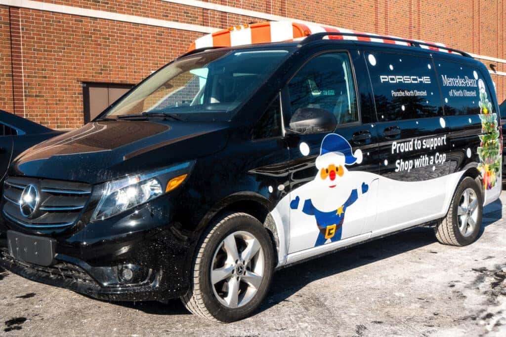 Shop with a Cop Parade 2024 | Mercedes-Benz of North Olmsted