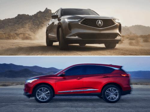 2024 Acura MDX Vs. Acura RDX: Mileage, Performance, Interior