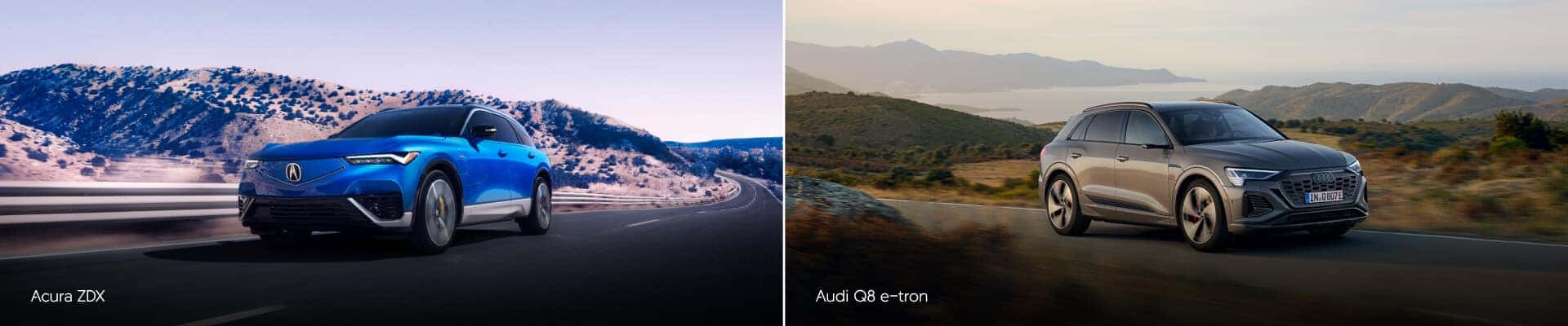 2024 Acura ZDX Vs. Audi Q8 e-tron Comparison