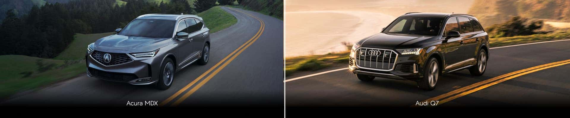 2024 Acura MDX Vs. 2024 Audi Q7 Comparison