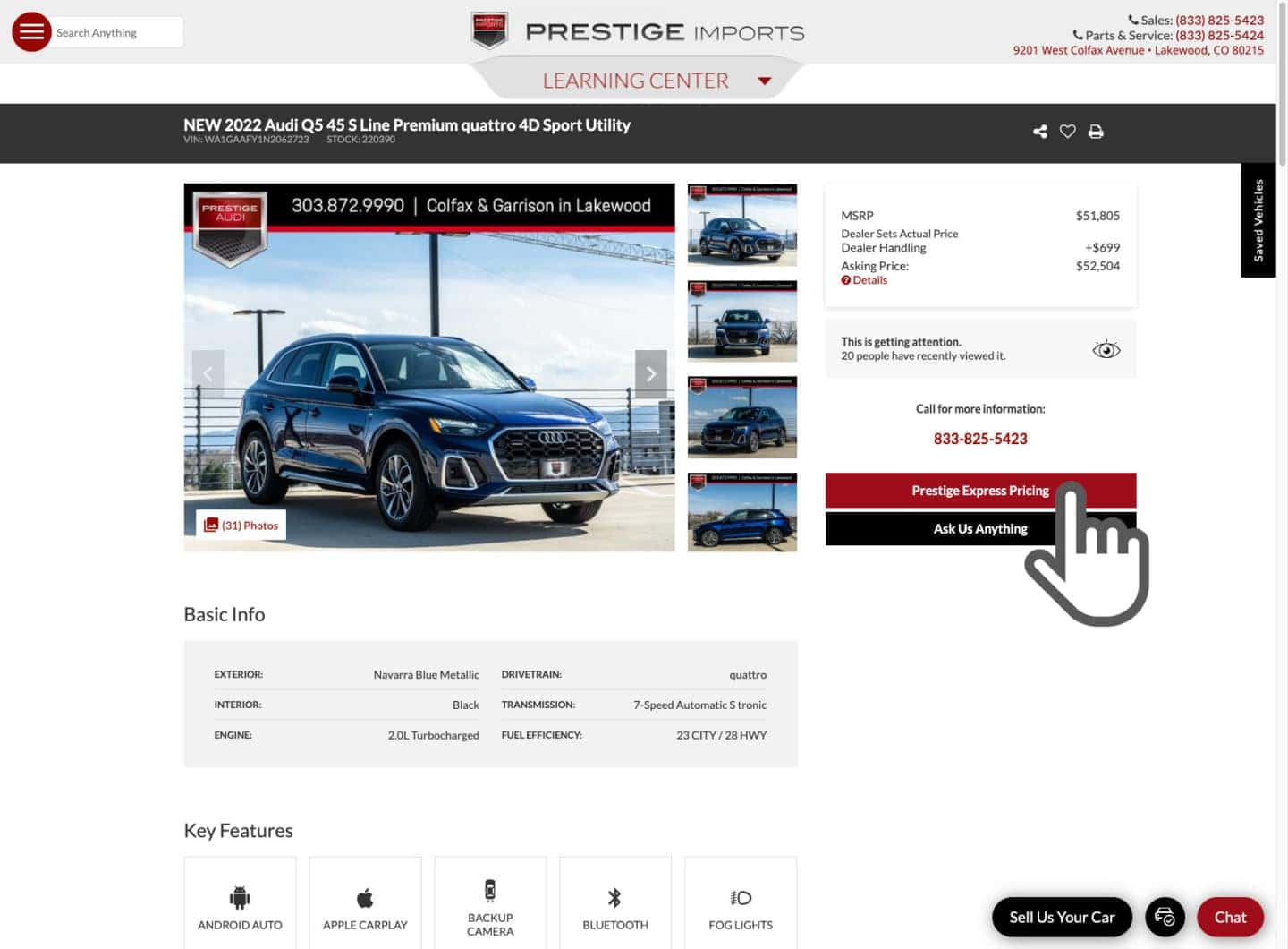 Prestige Express - The Faster Way to Buy a Fast Car