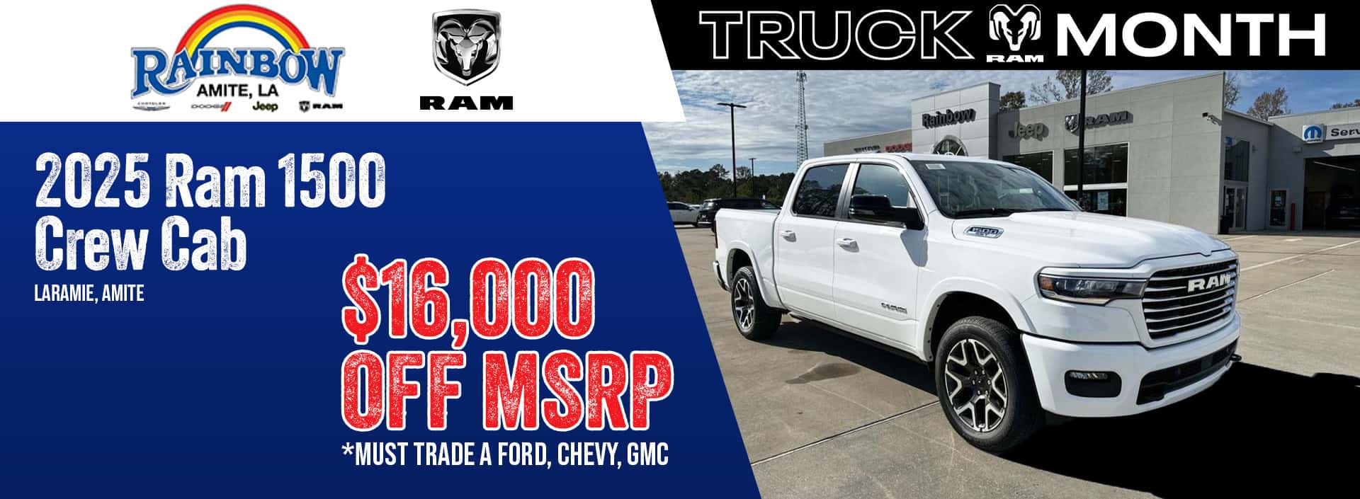 Rainbow Chrysler Dodge Jeep Ram of Amite in Amite City , LA | near ...