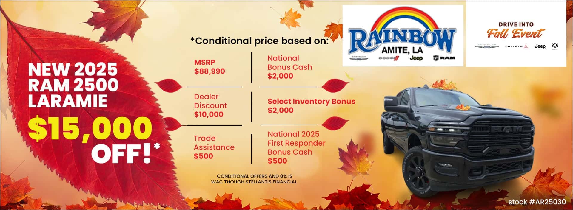 Rainbow Chrysler Dodge Jeep Ram of Amite | CDJR dealership | near Baton ...