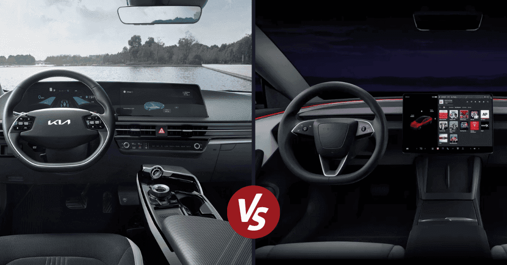 Comparing the Kia EV6 vs Tesla Model 3