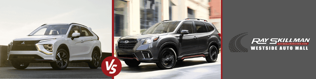 2024 Mitsubishi Eclipse Cross vs. Subaru Forester - Ray Skillman ...