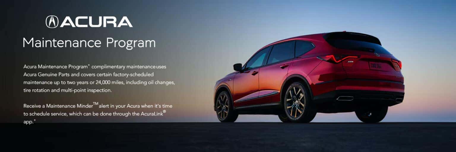 Acura Maintenance Program | Ron Tonkin Acura