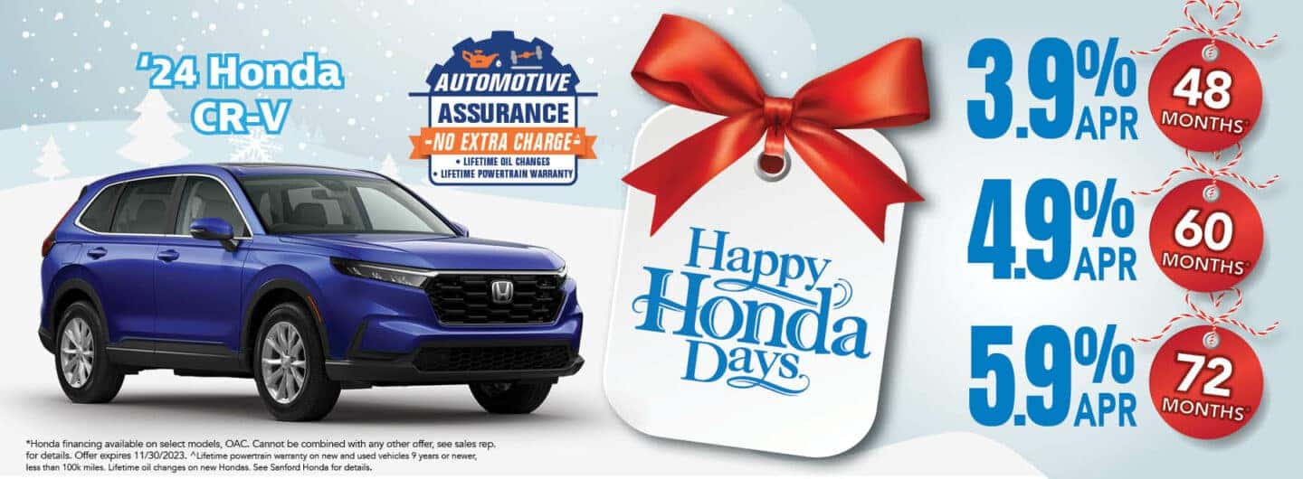 Honda National Incentives | Sanford Honda in Sanford