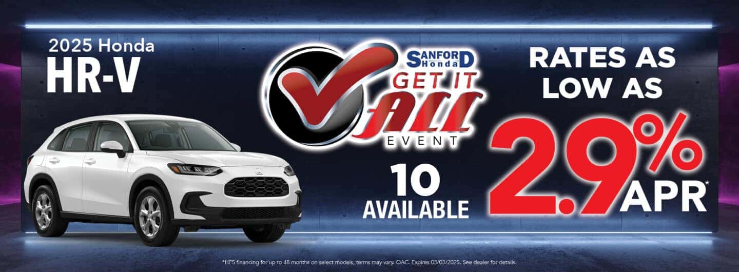 Honda National Incentives | Sanford Honda in Sanford