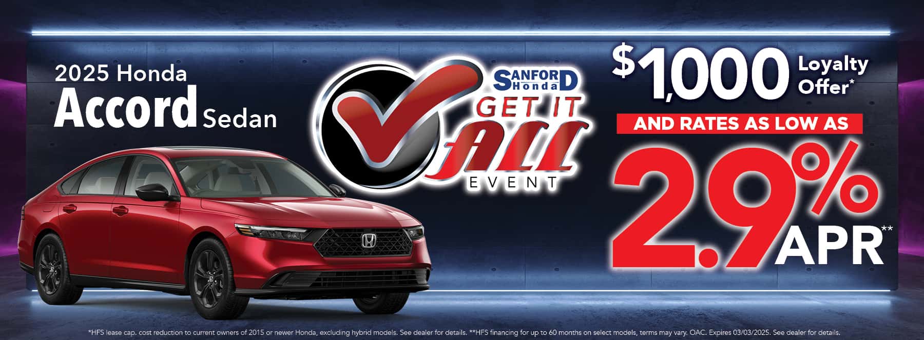 Honda National Incentives | Sanford Honda in Sanford
