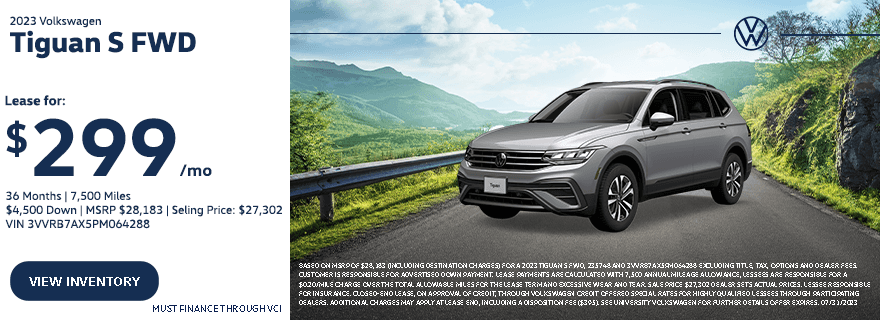 Welcome to University Volkswagen in Seattle, WA