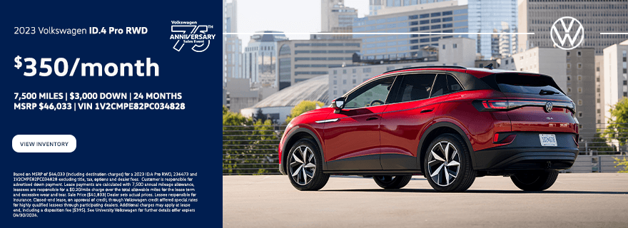 New Volkswagen Specials | University Volkswagen