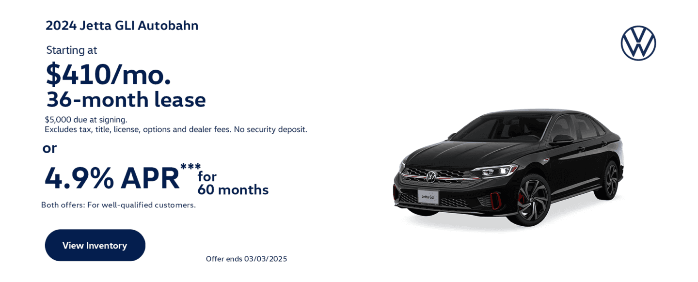New Volkswagen Specials in Seattle, WA – Shop Deals