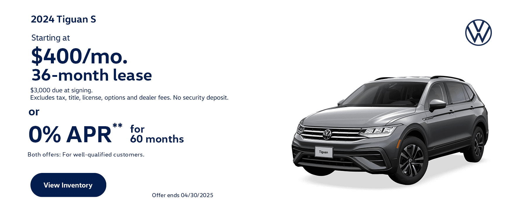 New Volkswagen Specials in Seattle, WA – Shop Deals