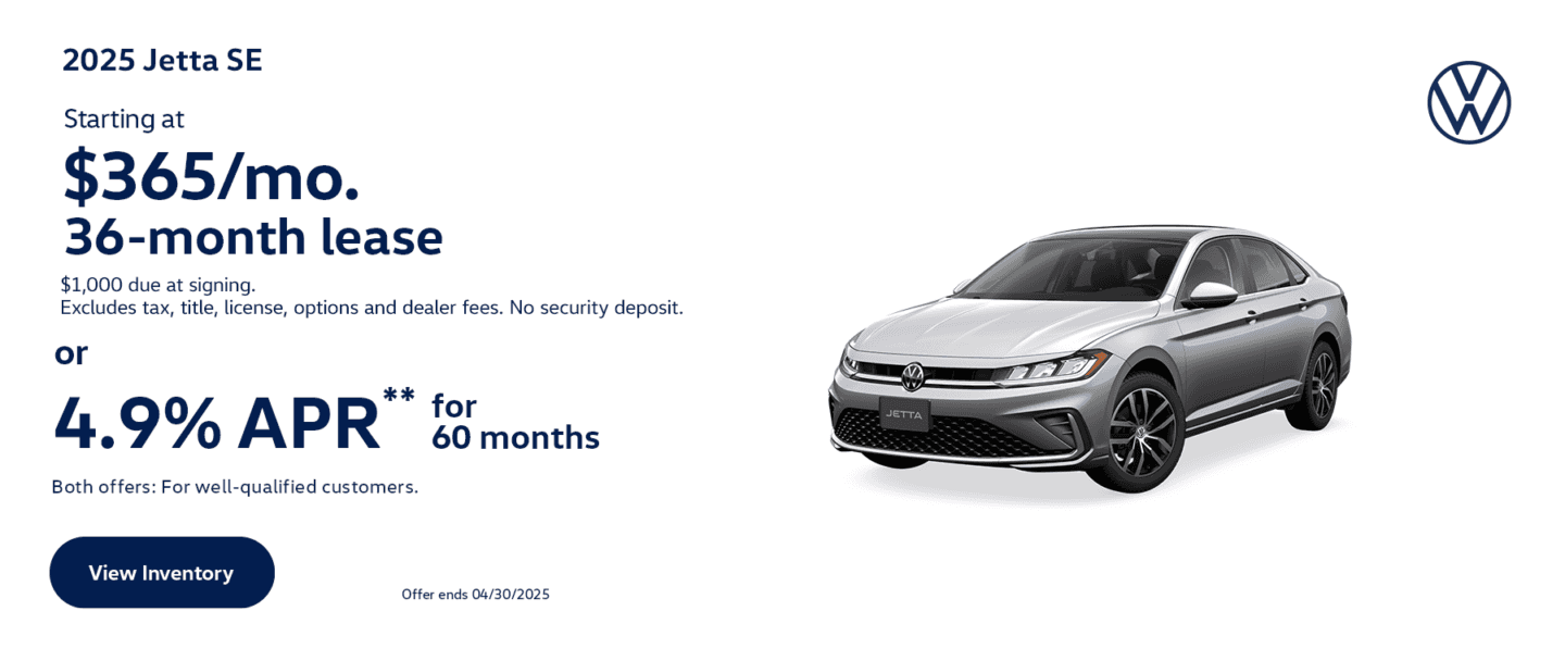 New Volkswagen Specials in Seattle, WA – Shop Deals