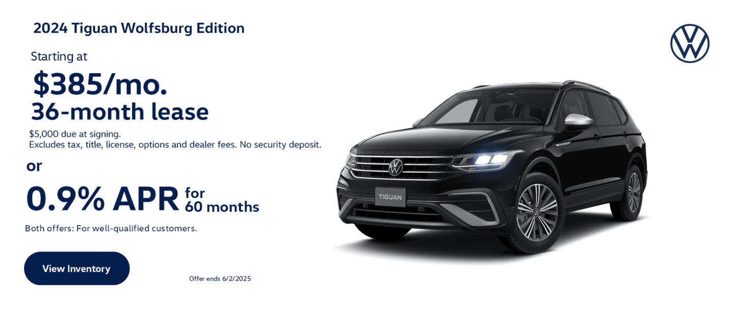 New Volkswagen Specials in Seattle, WA – Shop Deals